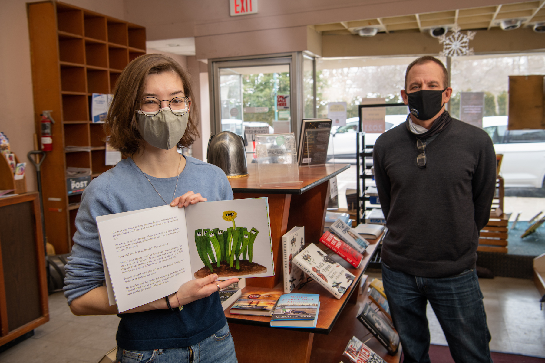 Art professor and student create illustrated children’s book