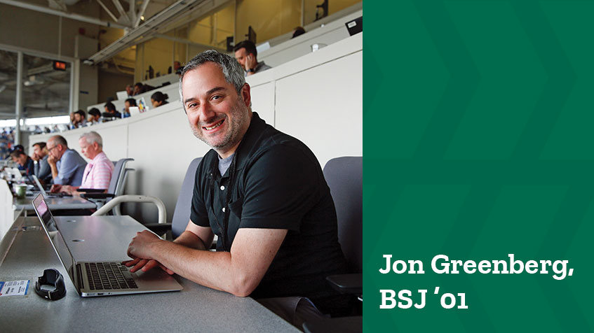 Alumnus Spotlight - Jon Greenberg, BSJ '01