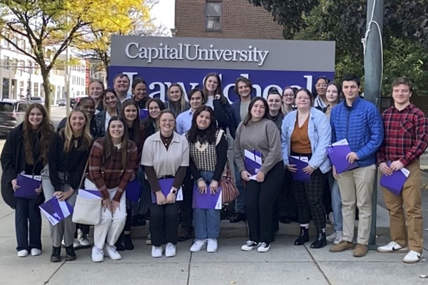Pre-law students visit four law schools in two days