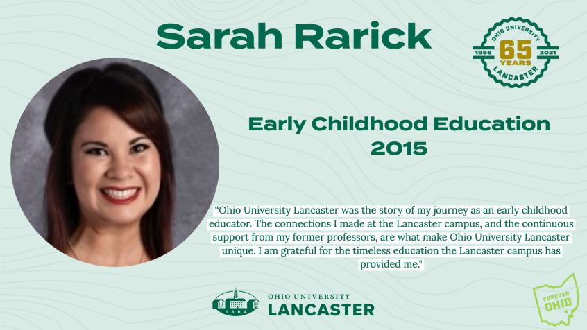 Alumni Spotlight: Sarah Rarick