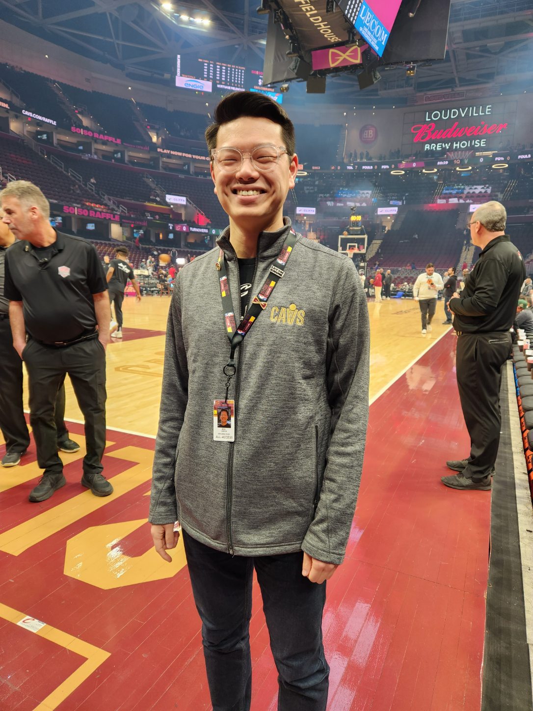 Cleveland Cavaliers Video Editor Nick Langer calls the hands-on ...