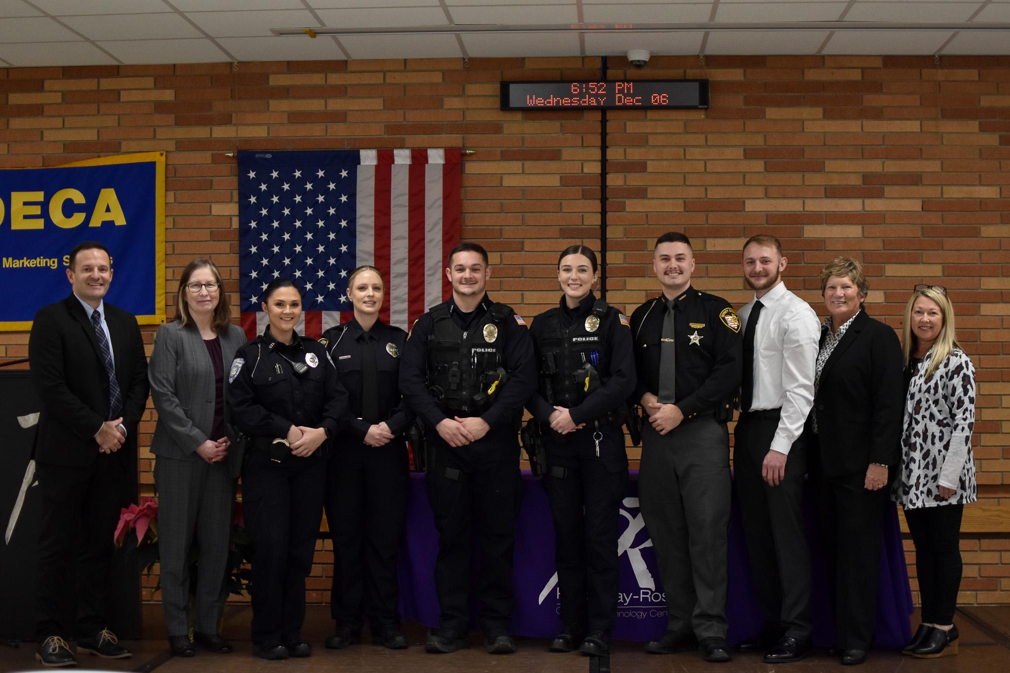 Inaugural Basic Peace Officer Academy graduates shine