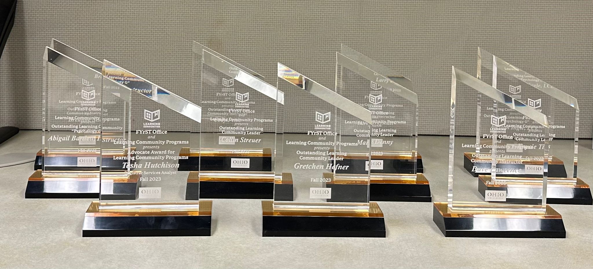 Learning Communities celebrate outstanding leaders, instructors
