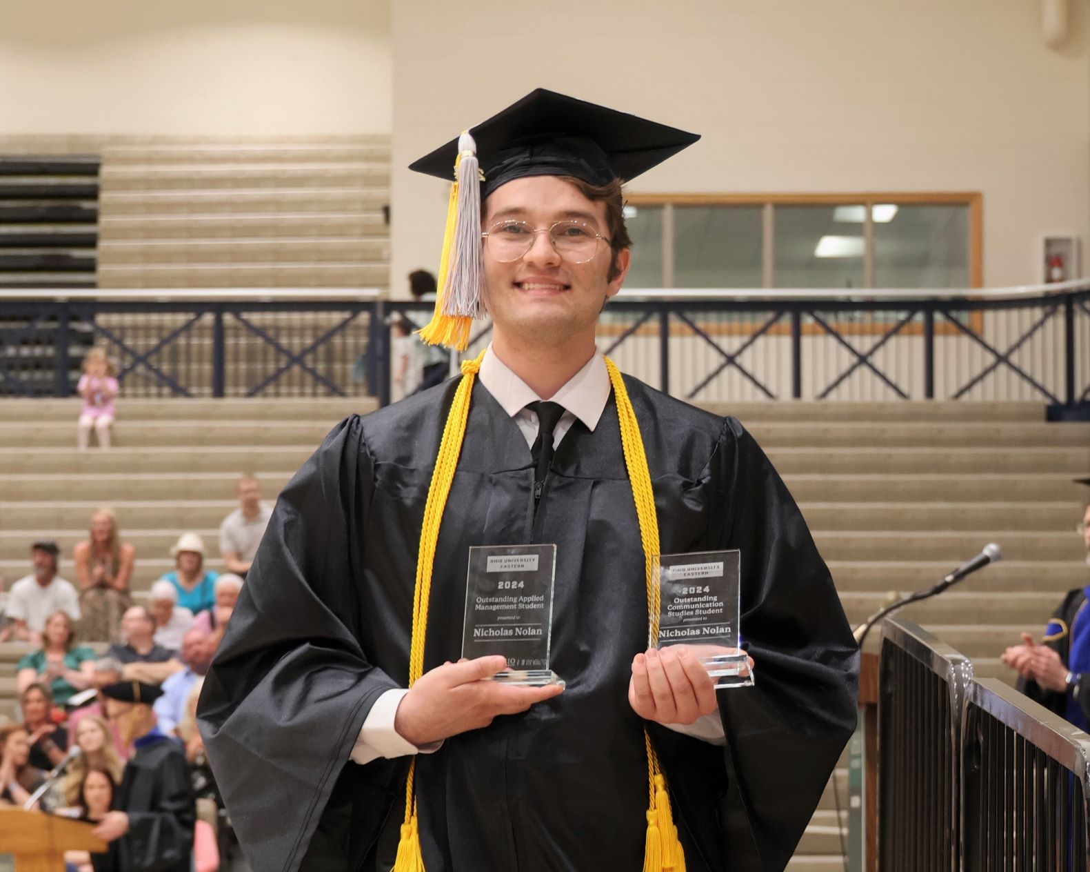 Outstanding Graduate Nicholas Nolan exemplifies academic excellence