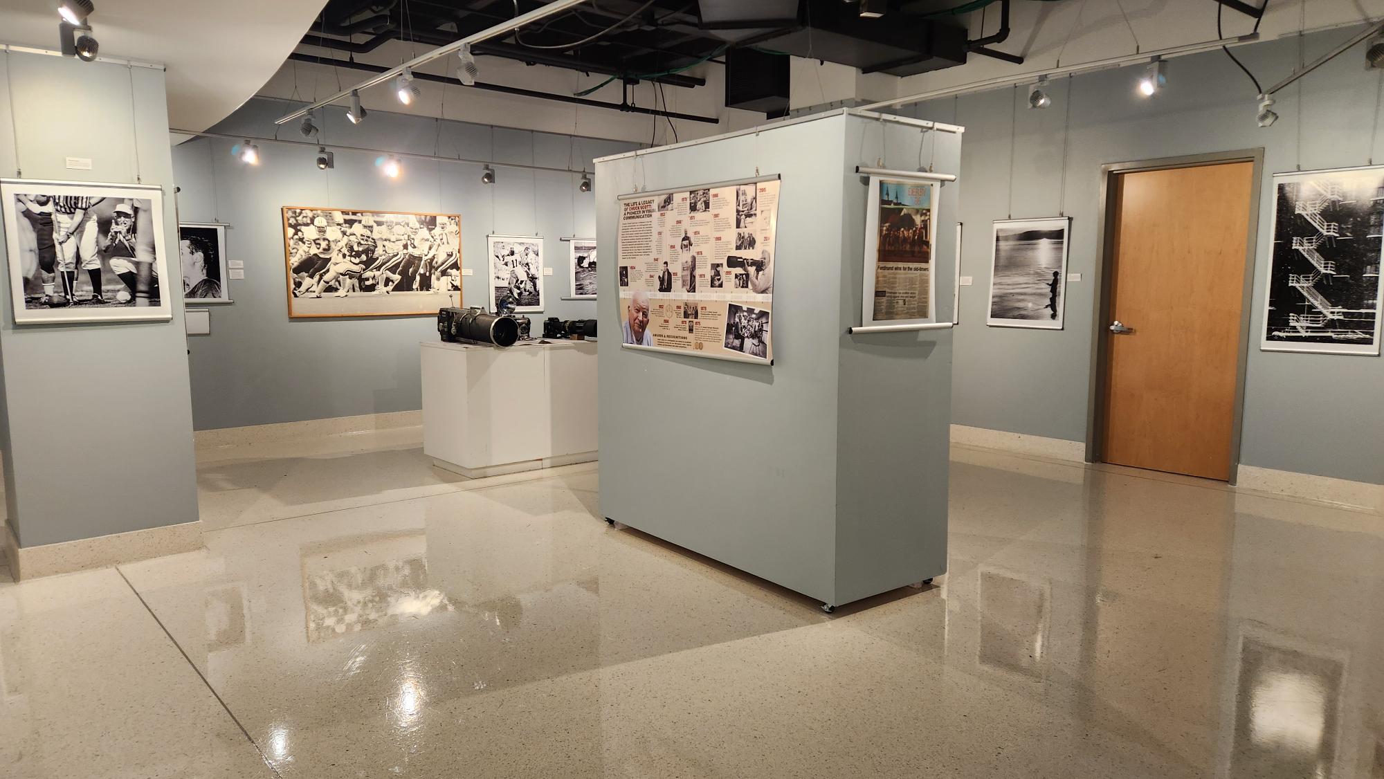 Chuck Scott exhibit on display in VisCom Focus Gallery