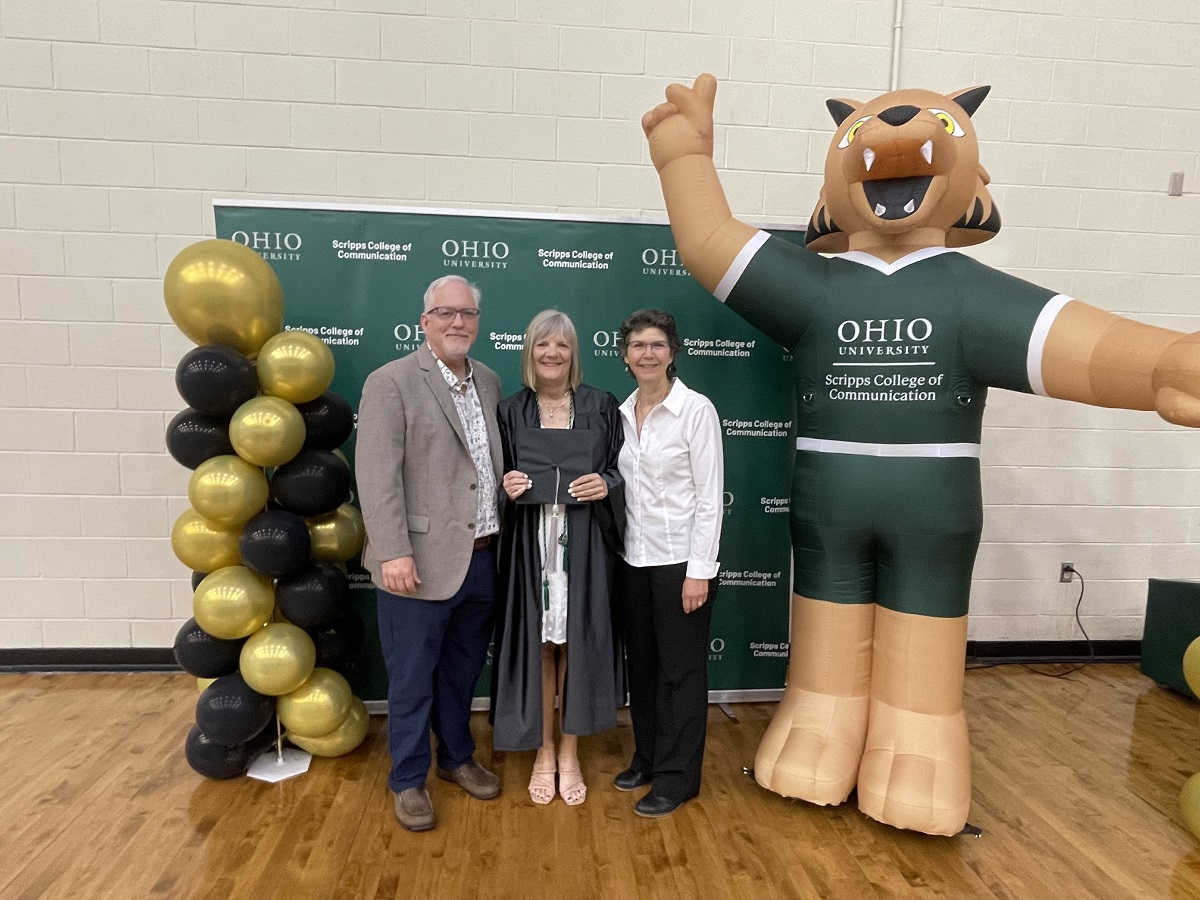 Oldest OHIO Online Scripps College of Communication graduate plans to ...