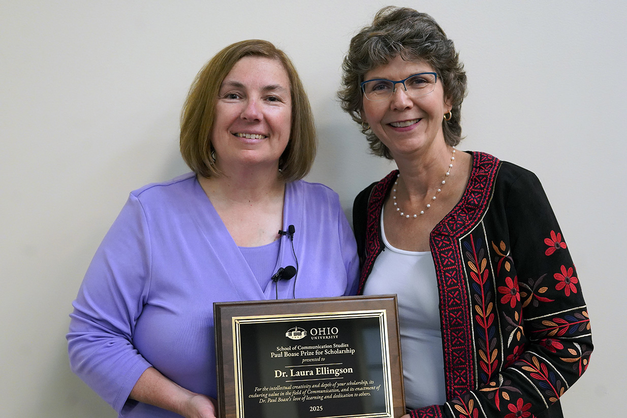 Laura Ellingson shares personal journey and “Embodiment in Research” at ...