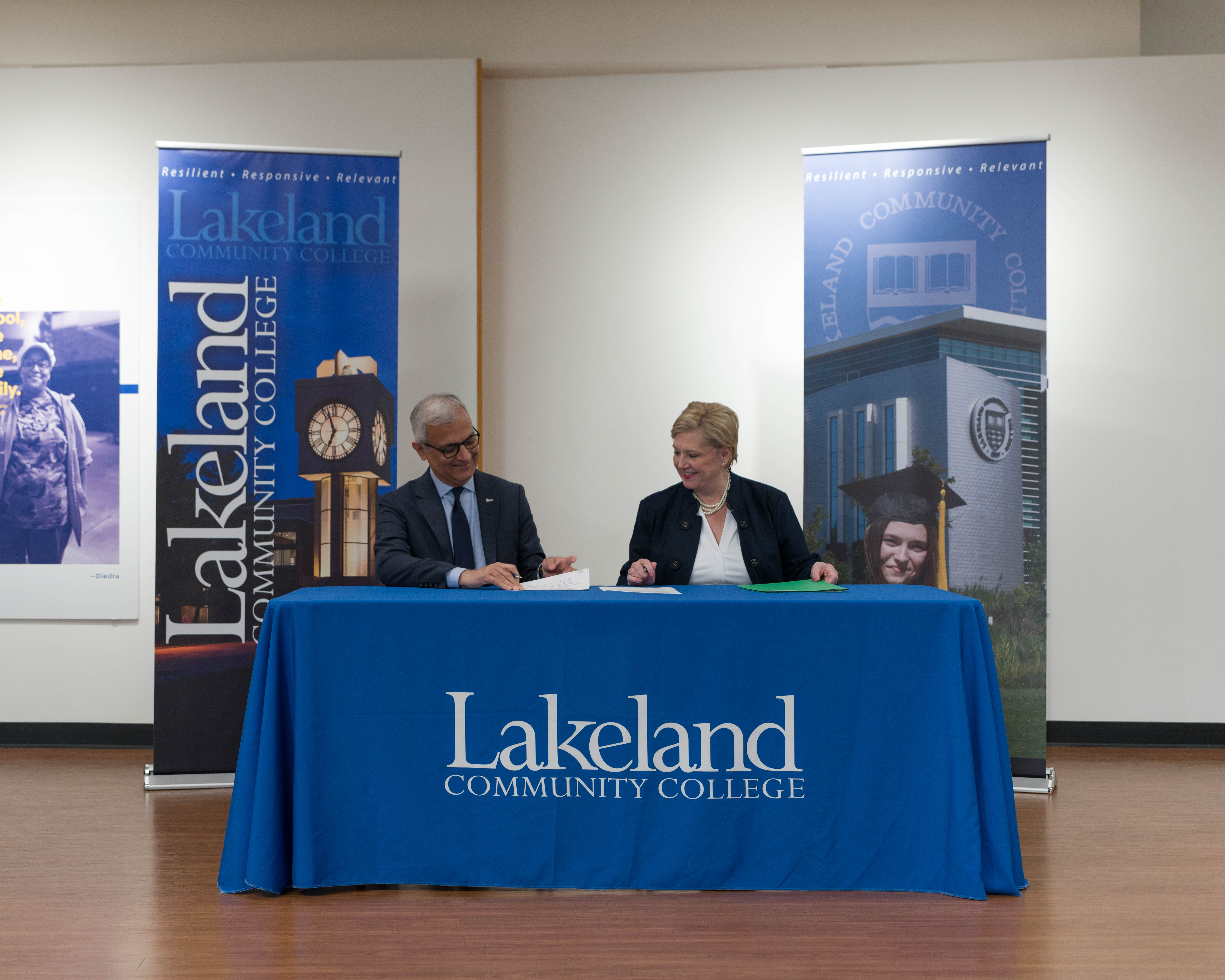 Ohio University announces partnership with Lakeland Community College